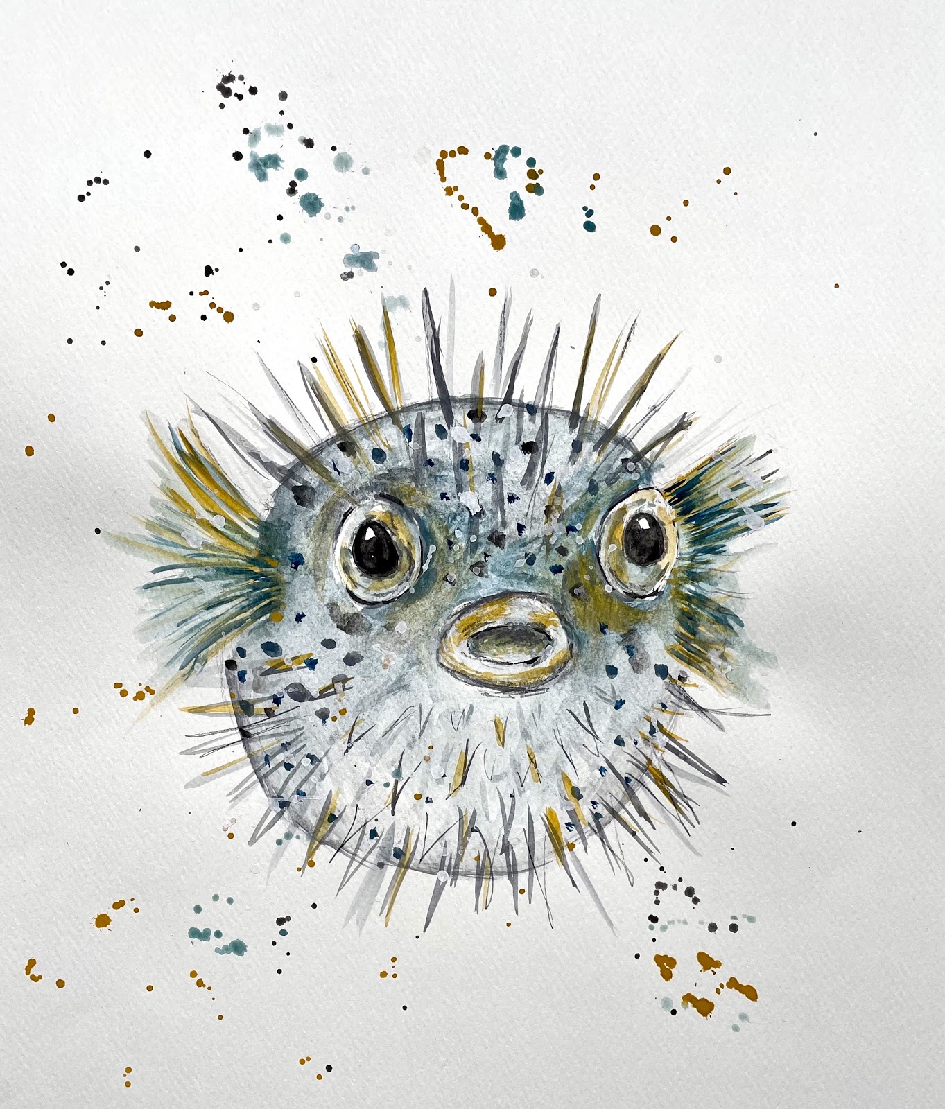 Puffer Fish Art Project At Zara Khull Blog