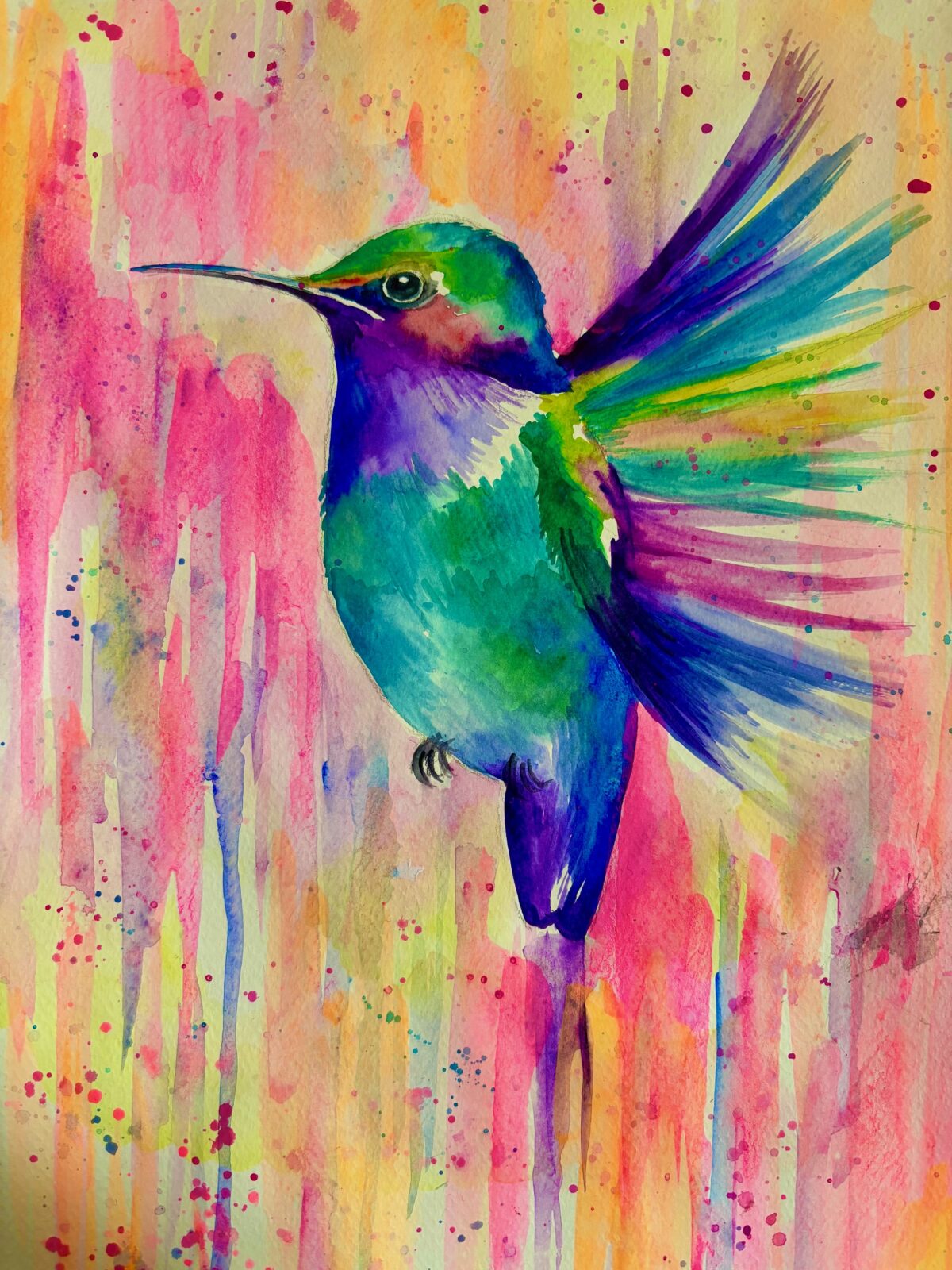 Hummingbird art workshop! Bridgetown Primary School, Stratford upon ...